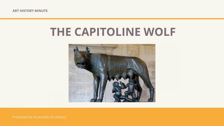 Art History Minute: The Capitoline Wolf - Art Explora Academy