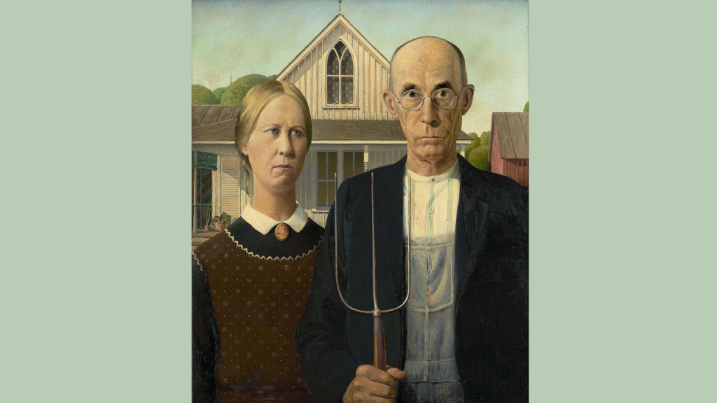 American Gothic - Grant Wood - Art Explora Academy