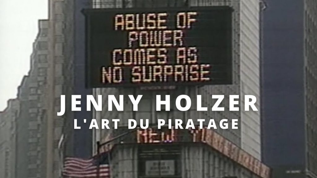 Jenny Holzer a un message pour vous - Art Explora Academy