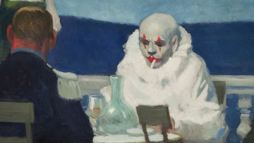 Why Did Edward Hopper Paint This Clown? - Art Explora Academy